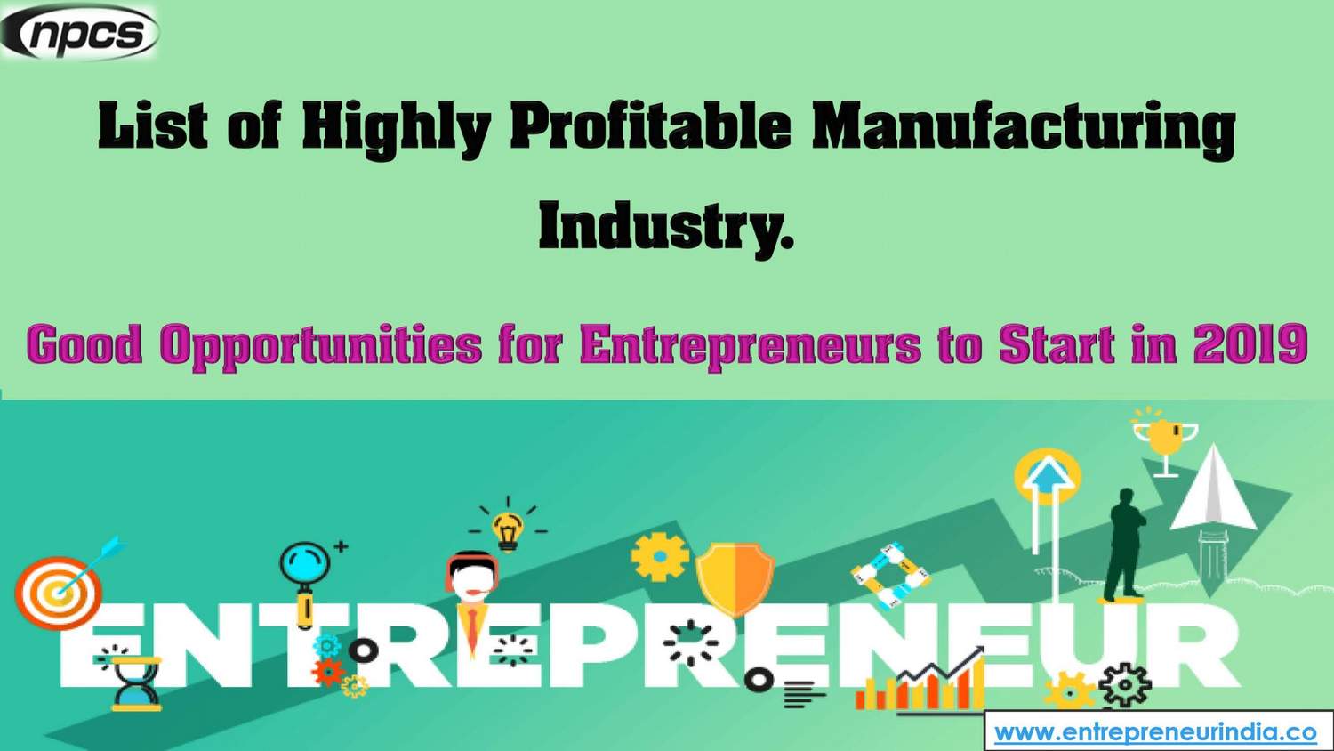 List of Highly Profitable Manufacturing Industry - Niir Project ...