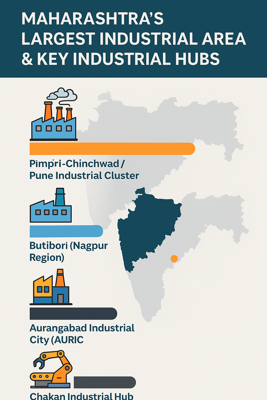 Which is the largest industrial area in Maharashtra? - Niir Project ...