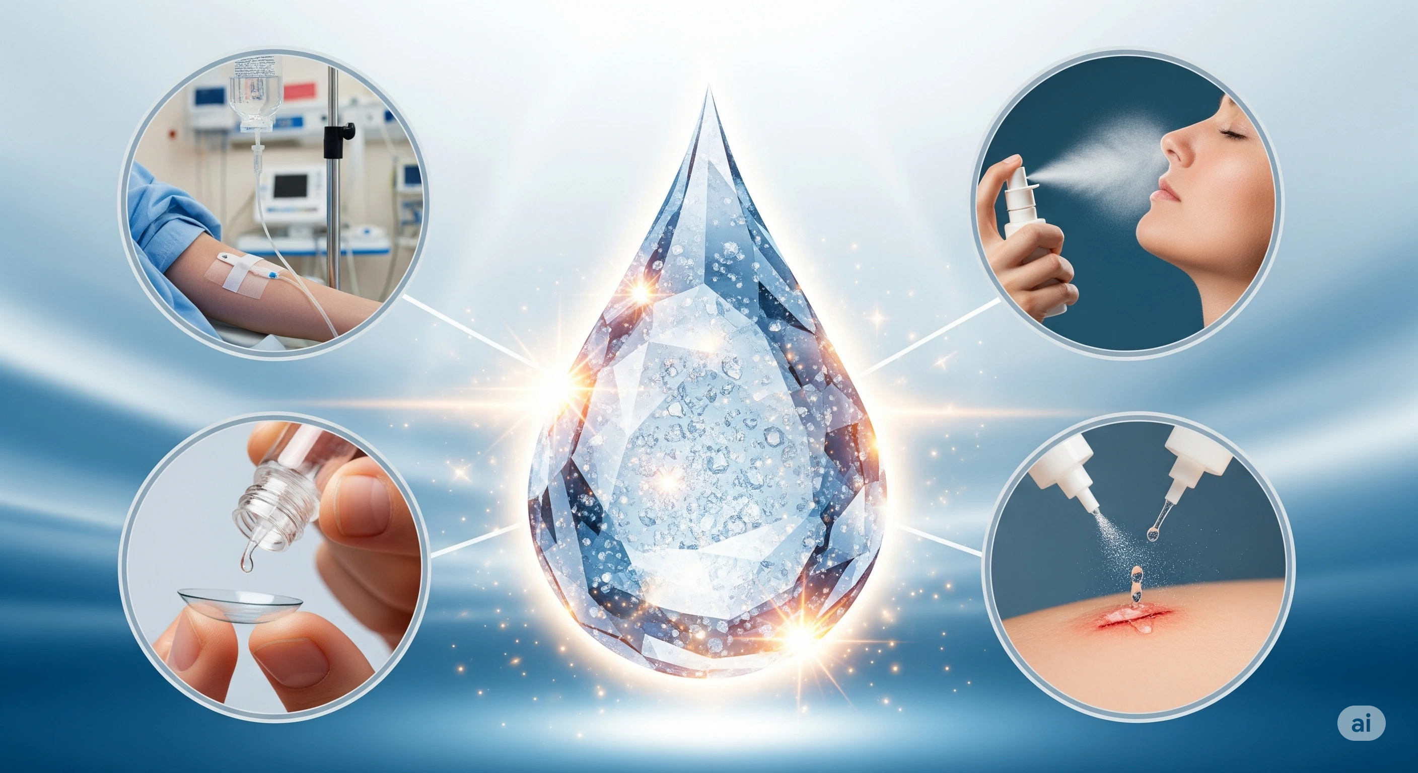 Know The Types of Saline and Their Vital Uses